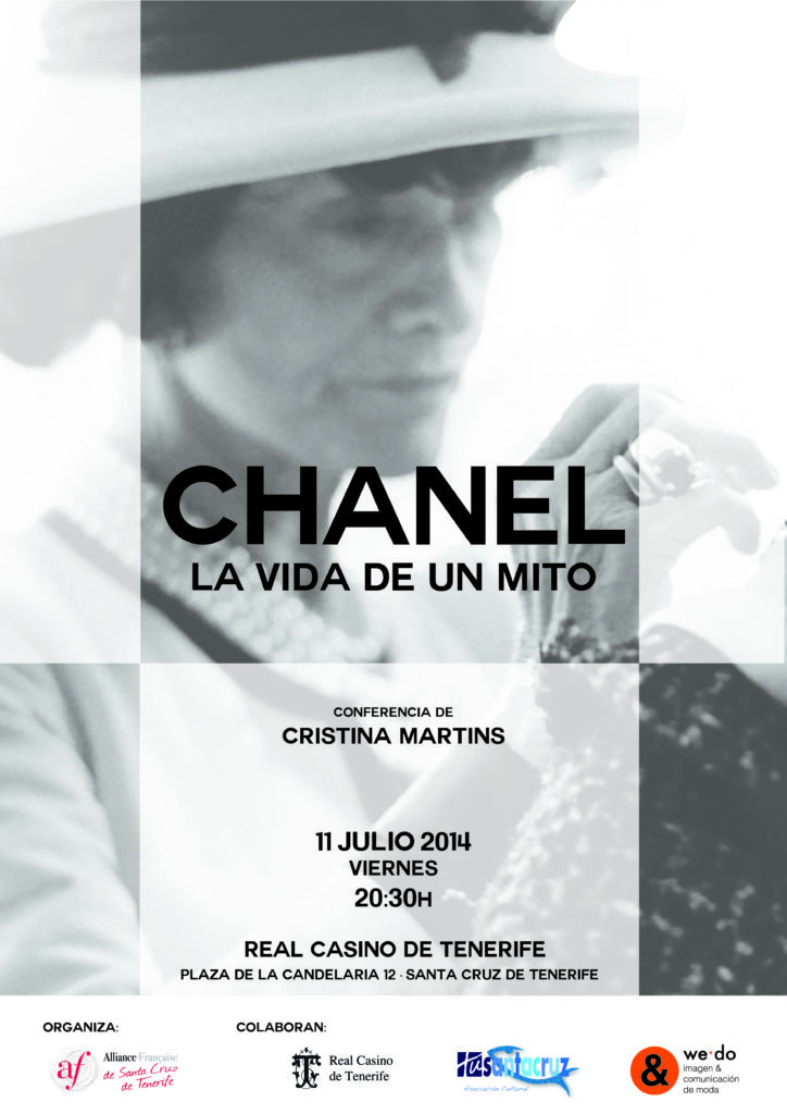 Conferencias "CHANEL, LA VIDA DEL MITO" por Cristina Martins, 11 de ...